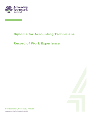 Fillable Online How to Describe Work Experience on a Resume - Indeed ...