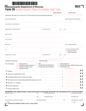 Fillable Online 2022 MA Fiduciary and Partnership Tax Forms and ...