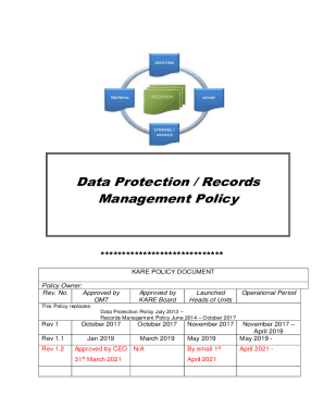 Fillable Online Should You Combine Your Privacy and Records Management ...