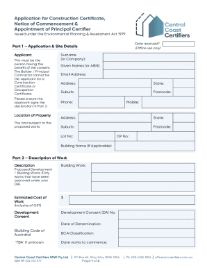 Fillable Online Construction Certificate Application Form.docx Fax ...