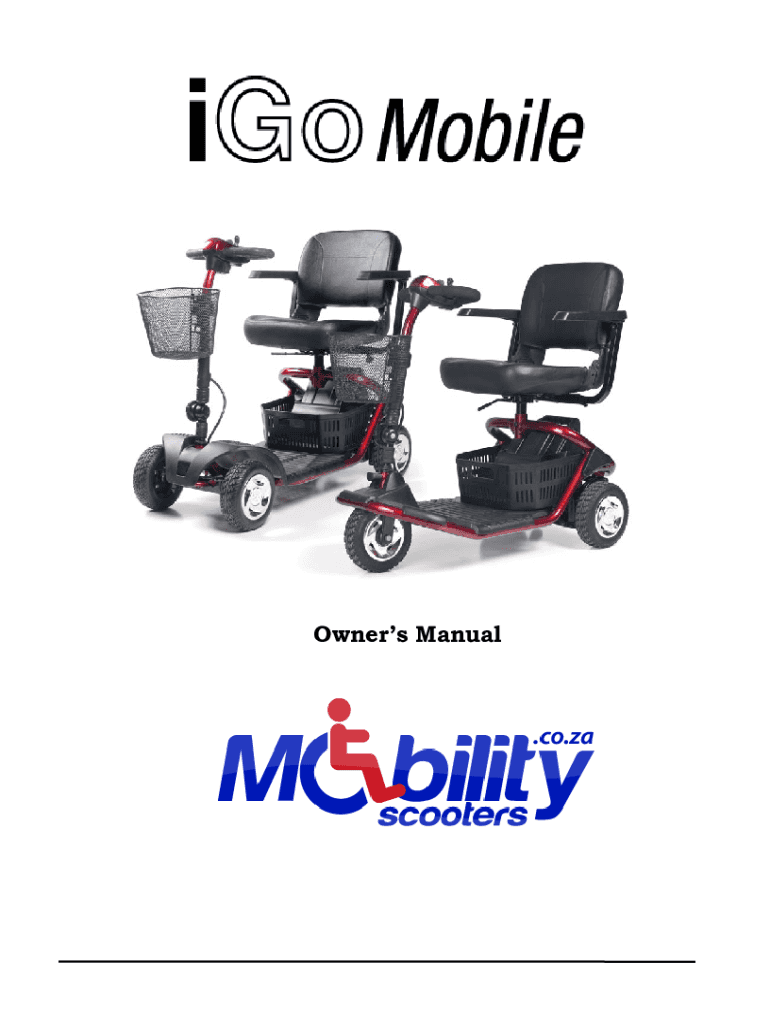 Fillable Online Go Go Travel Mobility Models - Pride Mobility Products ...