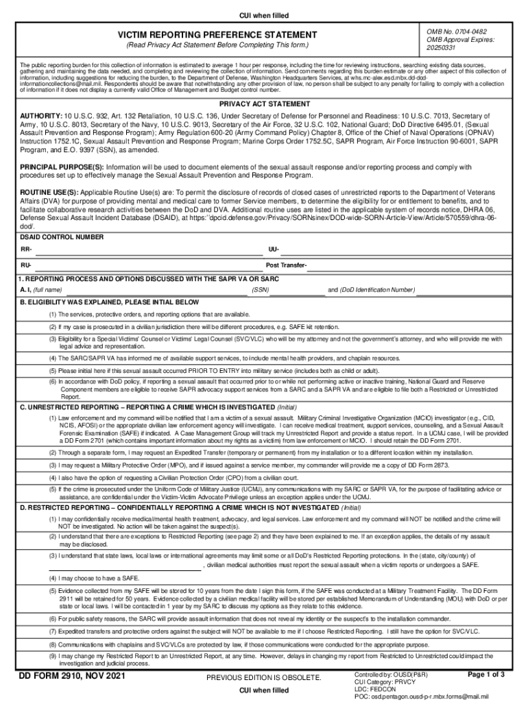 Fillable Online Forms Burden Disclosure Statements Fax Email Print ...