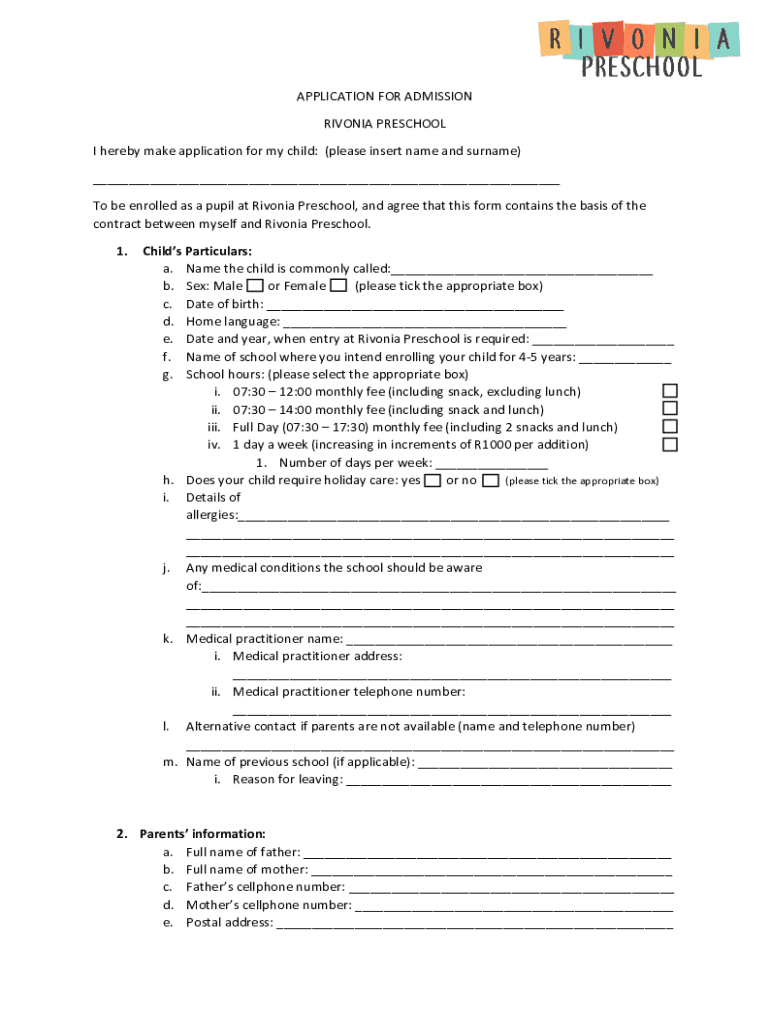 Fillable Online Application Form Permanent Learner: 2023 Fax Email Print - pdfFiller