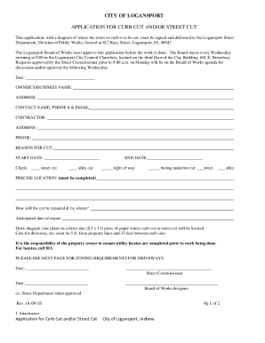 Fillable Online APPLICATION-FOR-CURB-CUT-AND-OR-STREET-CUT-JAN 2020 ...