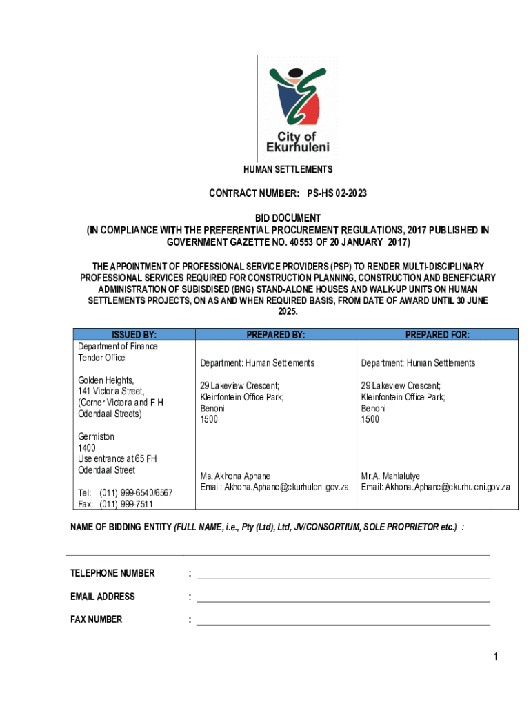 Fillable Online EKURHULENI METROPOLITAN MUNICIPALITY Fax Email Print ...