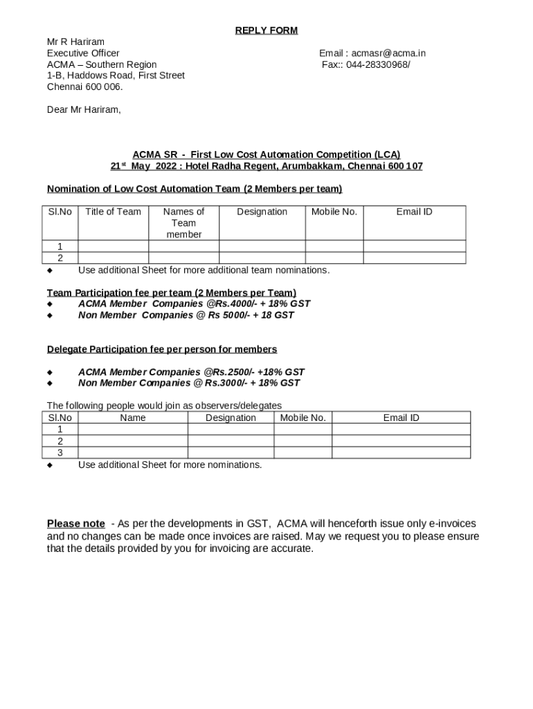 DRAFT - ACMA Doc Template | pdfFiller