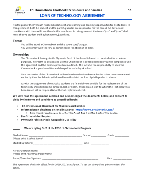 Fillable Online LOAN OF TECHNOLOGY AGREEMENT Fax Email Print - pdfFiller