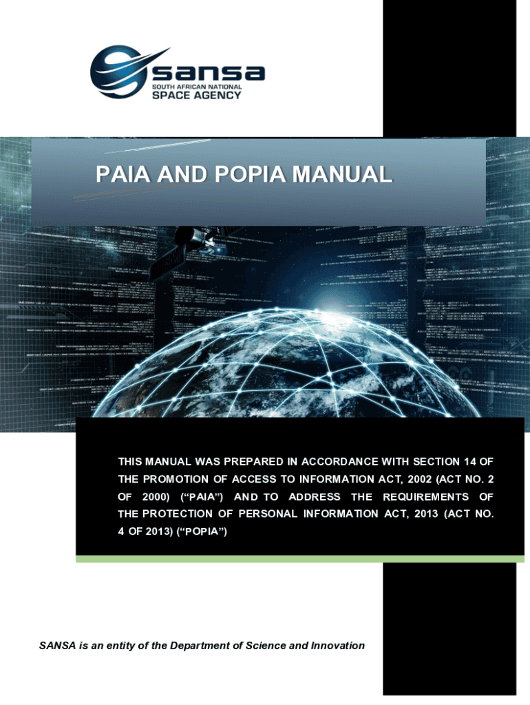 Fillable Online PAIA AND POPIA MANUAL Fax Email Print - pdfFiller