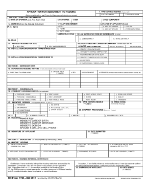Fillable Online 1993 Form DD 1746 Fill Online, Printable, Fillable ...