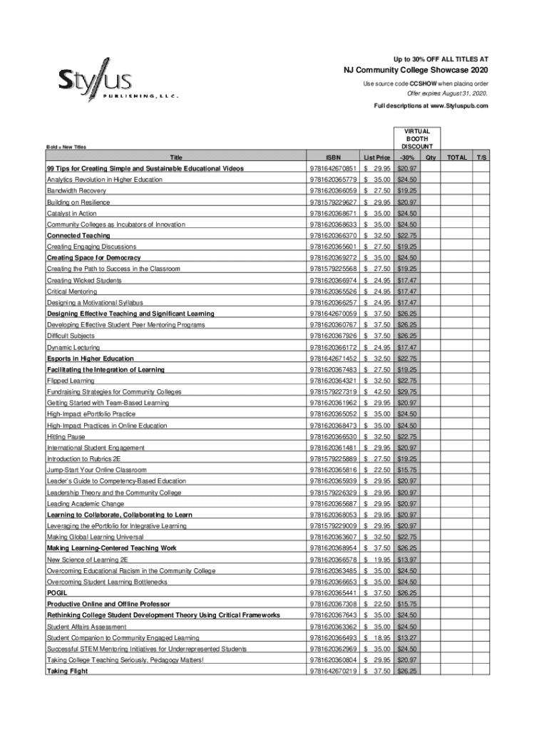 Fillable Online Up to 30% OFF ALL TITLES AT Use source code MYNCOR when ... Fax Email Print ...