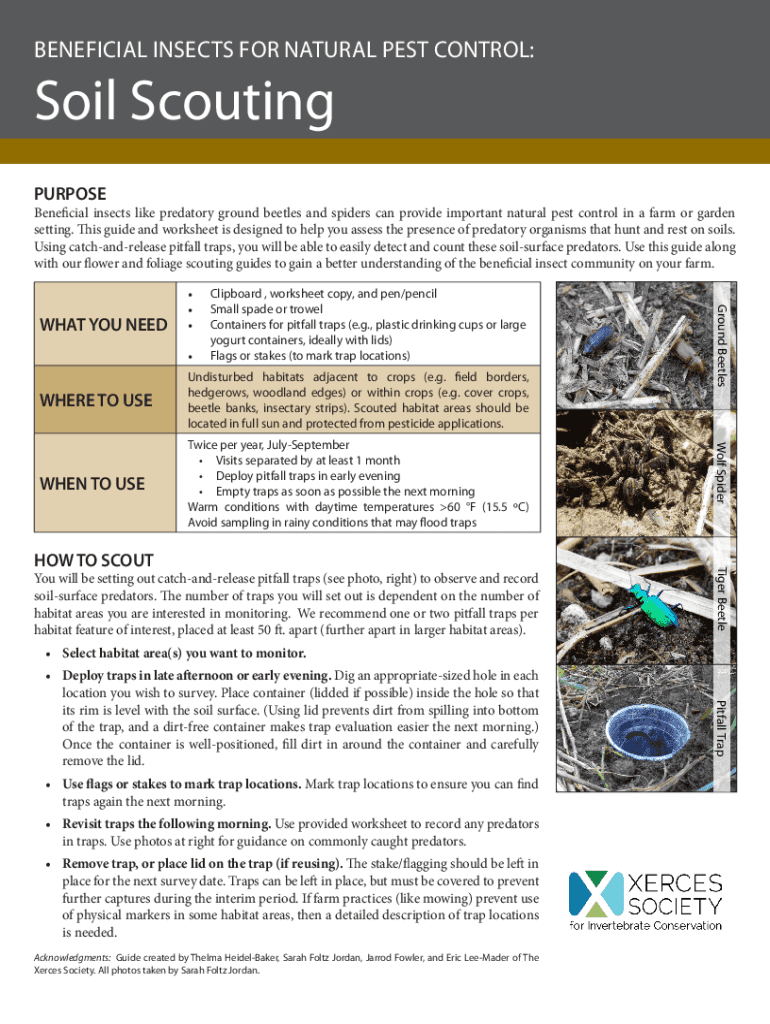 Fillable Online Let Beneficial Insects Work for You - Penn State ...