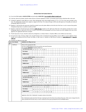 Fillable Online Is it necessary to fill the PAN application form i.e ...