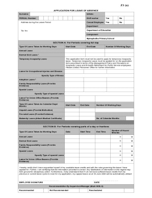 Fillable Online Force Majeure Leave Application Form - University of ...