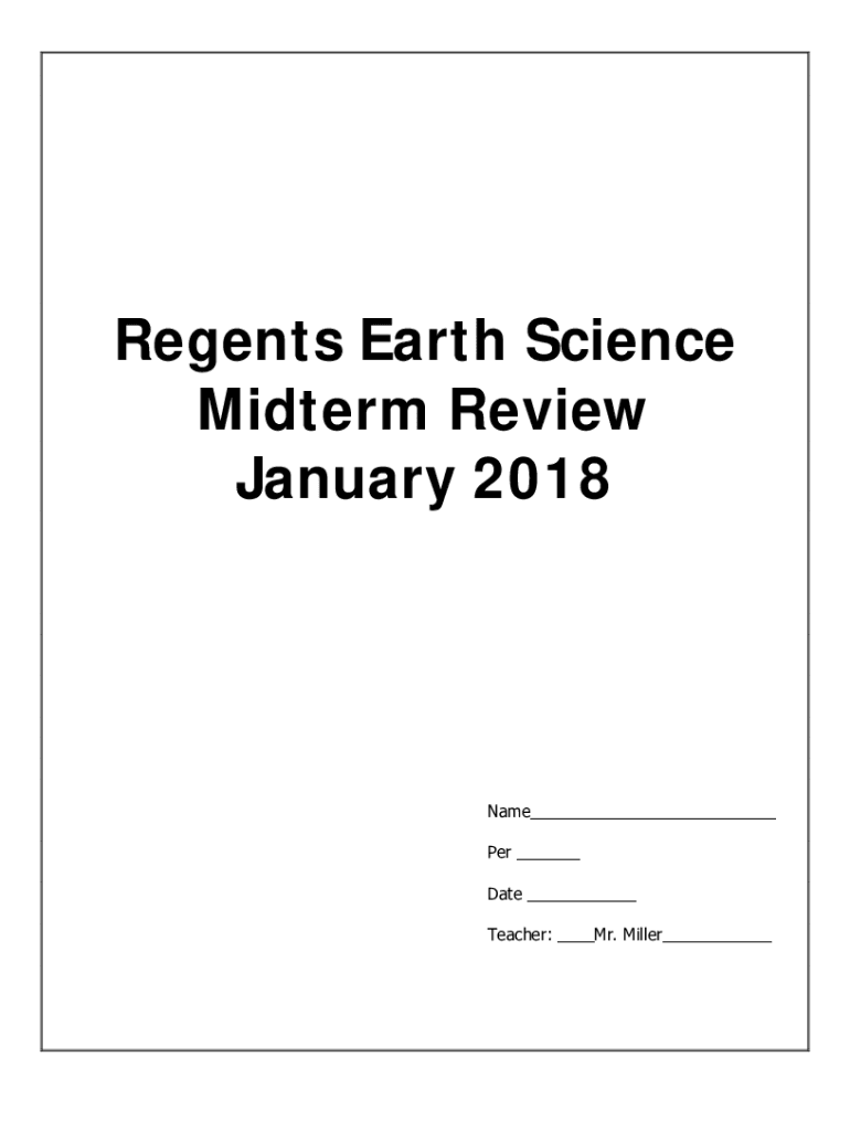 Fillable Online Earth Science Regents Review - Mr. Ferro's Physics Fax ...