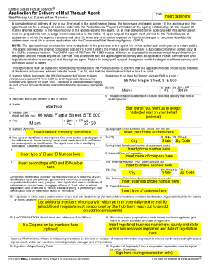 Fillable Online Usps form 1583: Fill out & sign online - DocHub Fax Email Print - pdfFiller