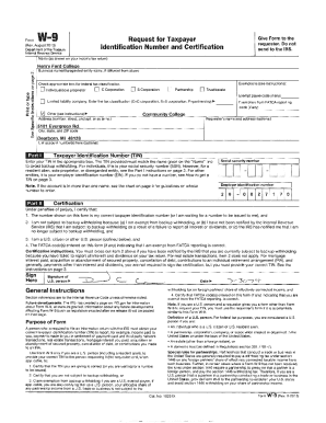 Fillable Online 2013 Form IRS W-9 Fill Online, Printable, Fillable ...