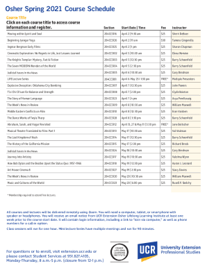 Fillable Online extension ucr Click on each course title to access course Fax Email Print ...
