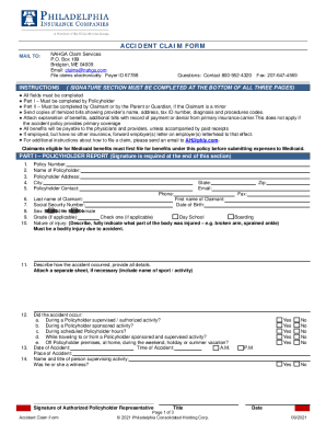 Fillable Online Claim Submission Information Form for NAHGA Claim Services Fax Email Print ...
