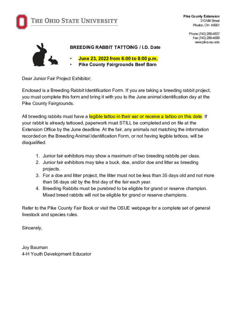 Fillable Online pike osu Forms and Downloads - Pike County - The Ohio ...