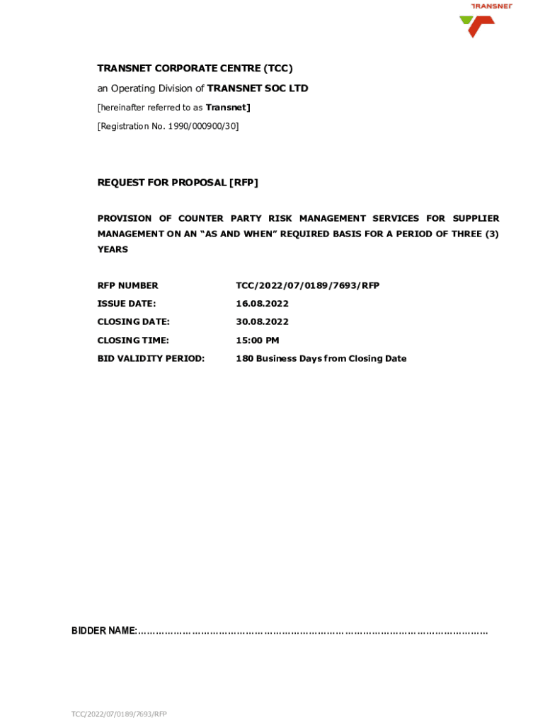 Fillable Online RFQ-CRAC-GMR-23568-Tender.pdf - Transnet Freight Rail ...