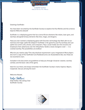 Fillable Online Starfinder Cheat Sheet! - Paizo Fax Email Print - pdfFiller