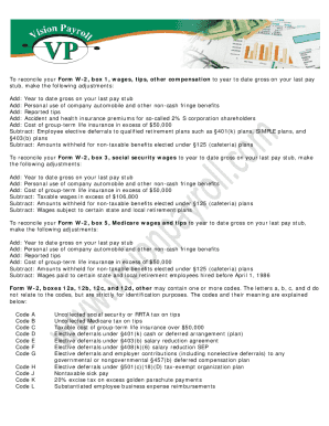 Fillable Online To reconcile your Form W-2, box 1, wages, tips, other ...