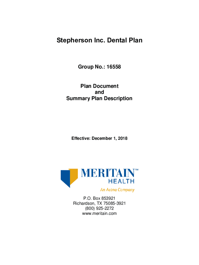 Fillable Online Certificate of Group Insurance - Meritain Health Fax ...