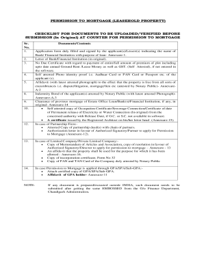 Fillable Online Checklist of Documents You'll Need for a Mortgage - Experian Fax Email Print ...