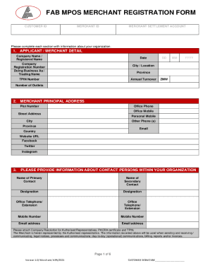 Fillable Online Merchant Account Request Form Purpose: Fax Email Print ...