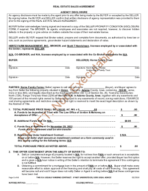 Fillable Online AGENCY DISCLOSURE Definition - Law Insider Fax Email ...