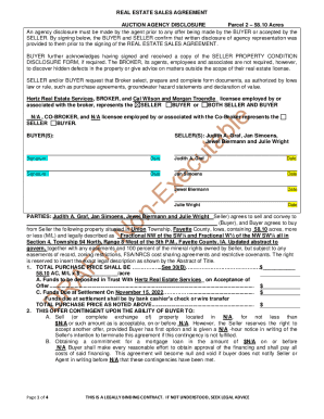 Fillable Online Indiana law requires a sales disclosure form (SDF) to ...
