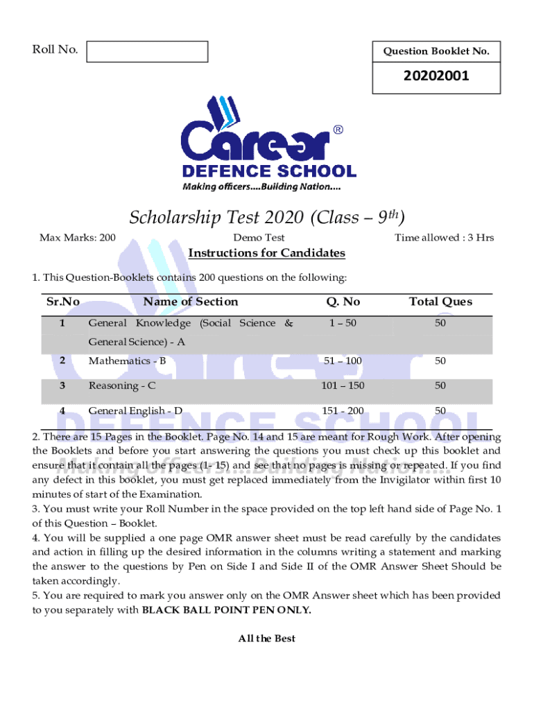 Fillable Online asat : class-ix sample test paper - ALLEN Career ...