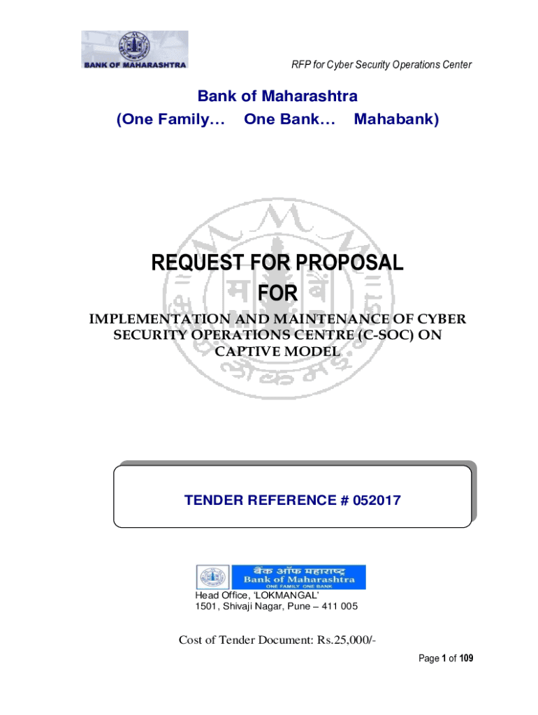 Fillable Online RFP-for-Setting-up-a-Security-Operations-Centre-SIEM ...