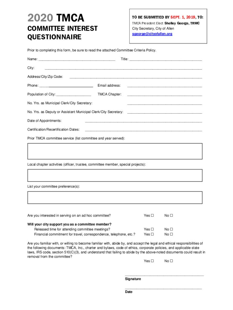 Fillable Online municlerks unt TMCA Application for Credential - Texas ...