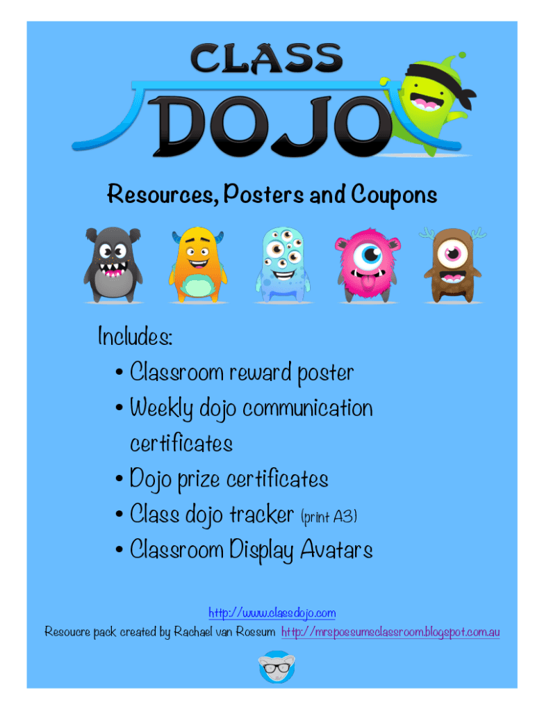 Fillable Online Using Class Dojo Points as a Classroom Economy System ...