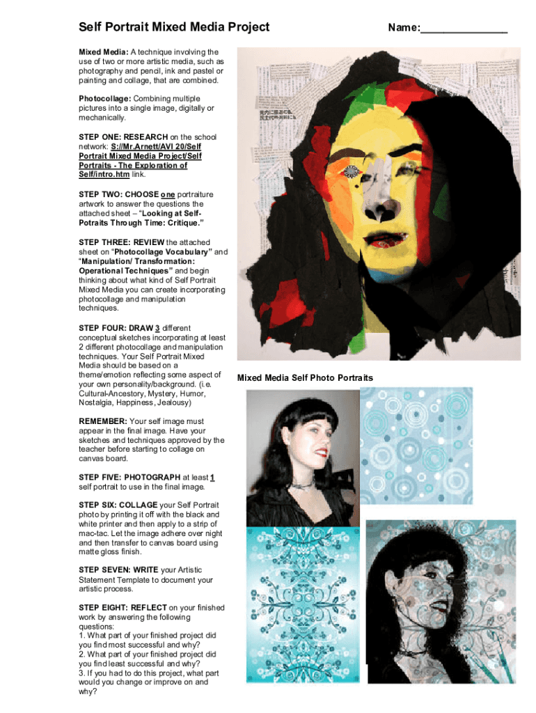 Fillable Online Mixed Media Art - Guide with Types, Techniques ...