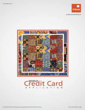 Fillable Online GTBank Kenya - Credit Card vs Debit Card: Which One Is ...