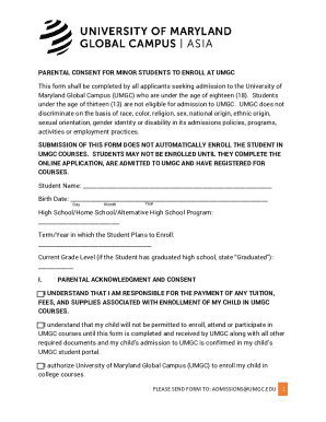 Fillable Online Parental Consent for Minors Form (3)8.docx - Course Hero Fax Email Print - pdfFiller