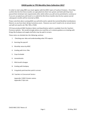 Fillable Online Monthly Data CollectionAdministrationManaging Members ...