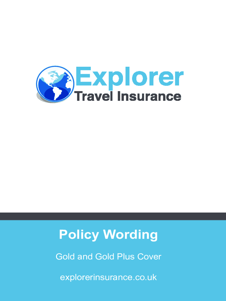 Fillable Online Sample Travel Wording - NET Fax Email Print - pdfFiller
