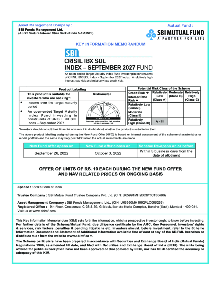 Fillable Online SBI MF to soon meet i-banks for IPO mandate - Mint Fax ...