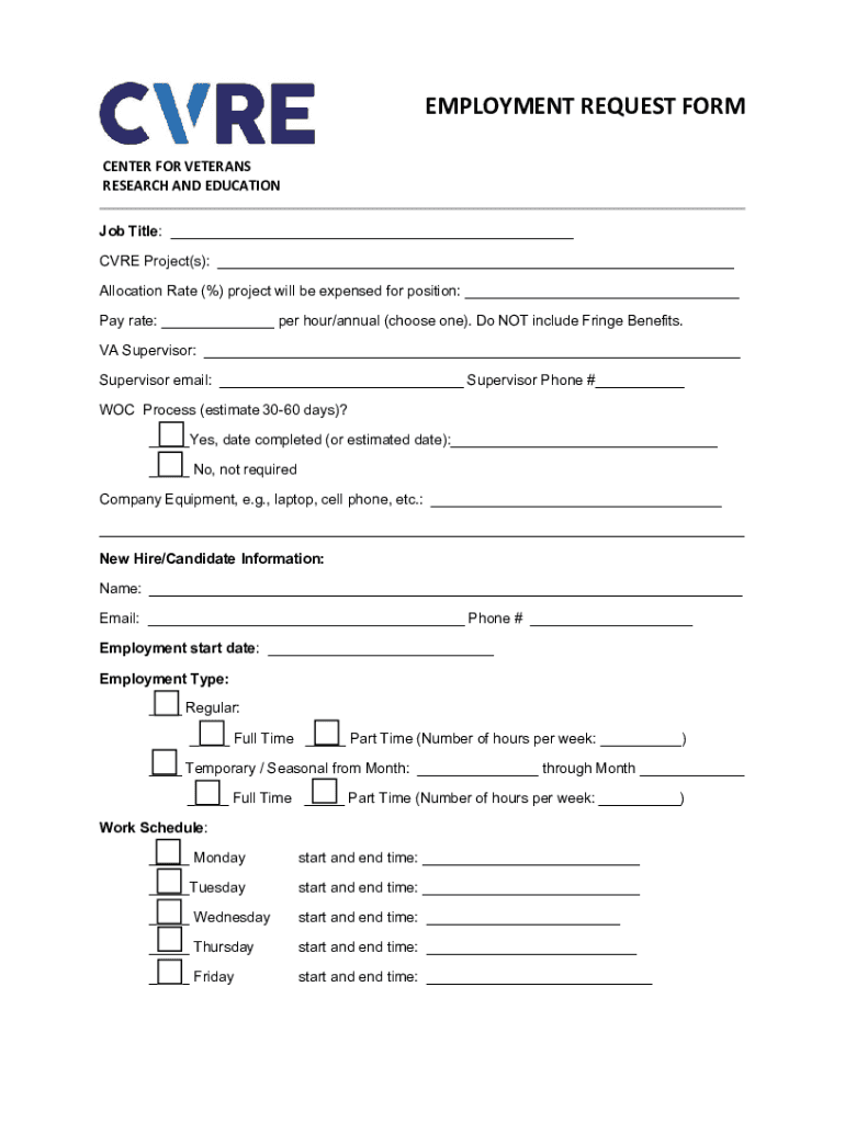 Fillable Online Application for Employment - Vanwin Coatings of ...