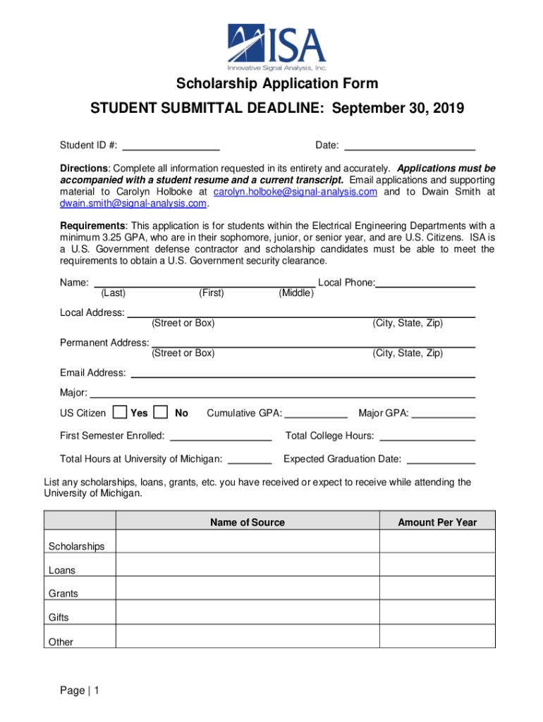 Fillable Online scholarships engin umich Guidelines for Registration on National Scholarship ...