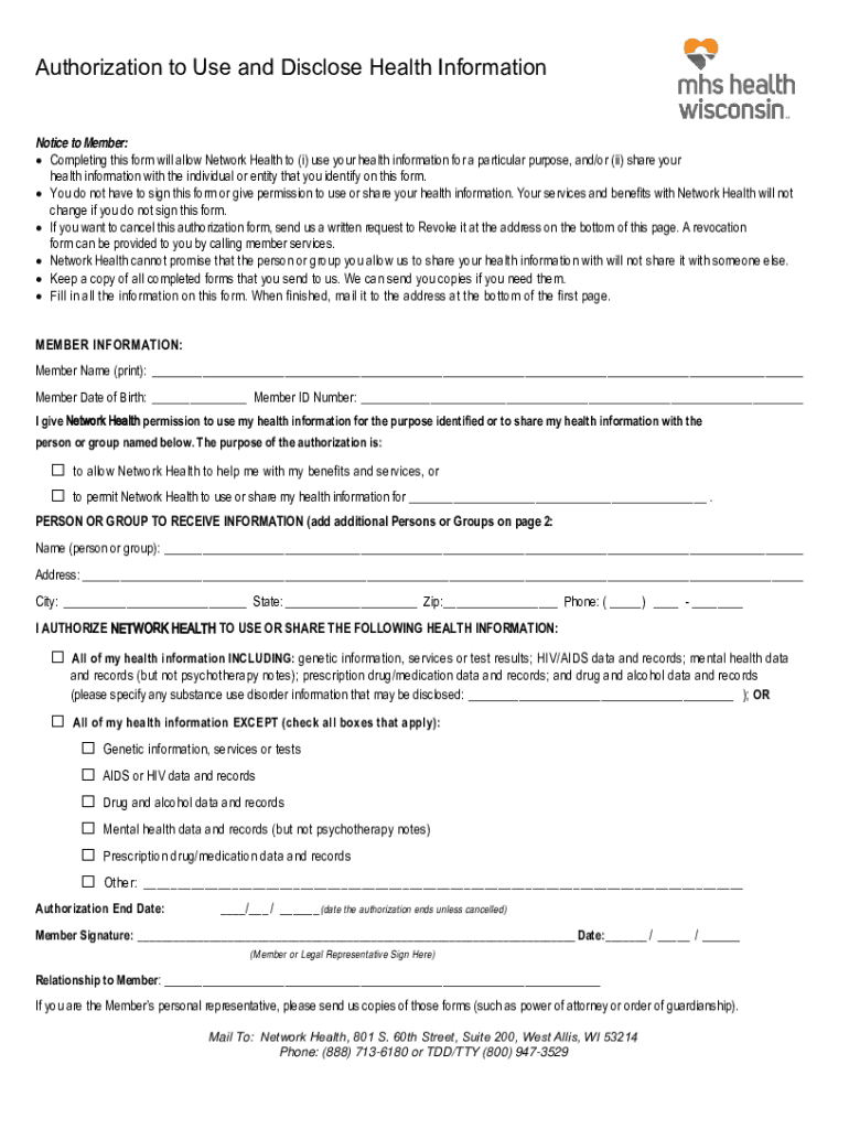 Fillable Online Standards for Privacy of Individually Identifiable Health Info Fax Email Print ...