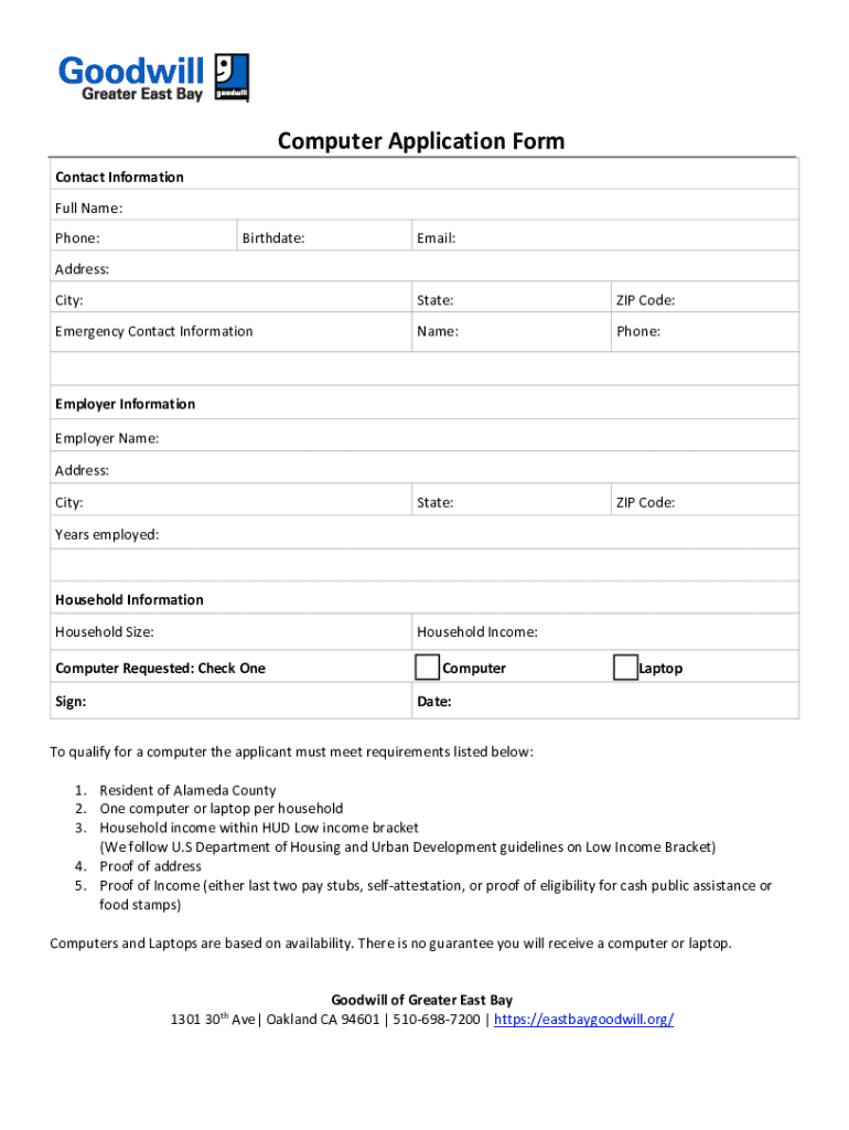 Fillable Online Sample Employment Application Form - D&L Cleanup Fax ...