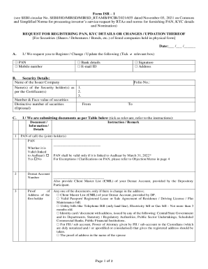 Fillable Online Form ISR 1 Fax Email Print - pdfFiller