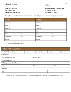 Fillable Online Knife Service Request Form Fax Email Print - pdfFiller