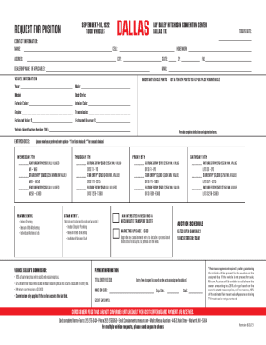 Fillable Online CD26 DA22 Position Request Form Fax Email Print - pdfFiller