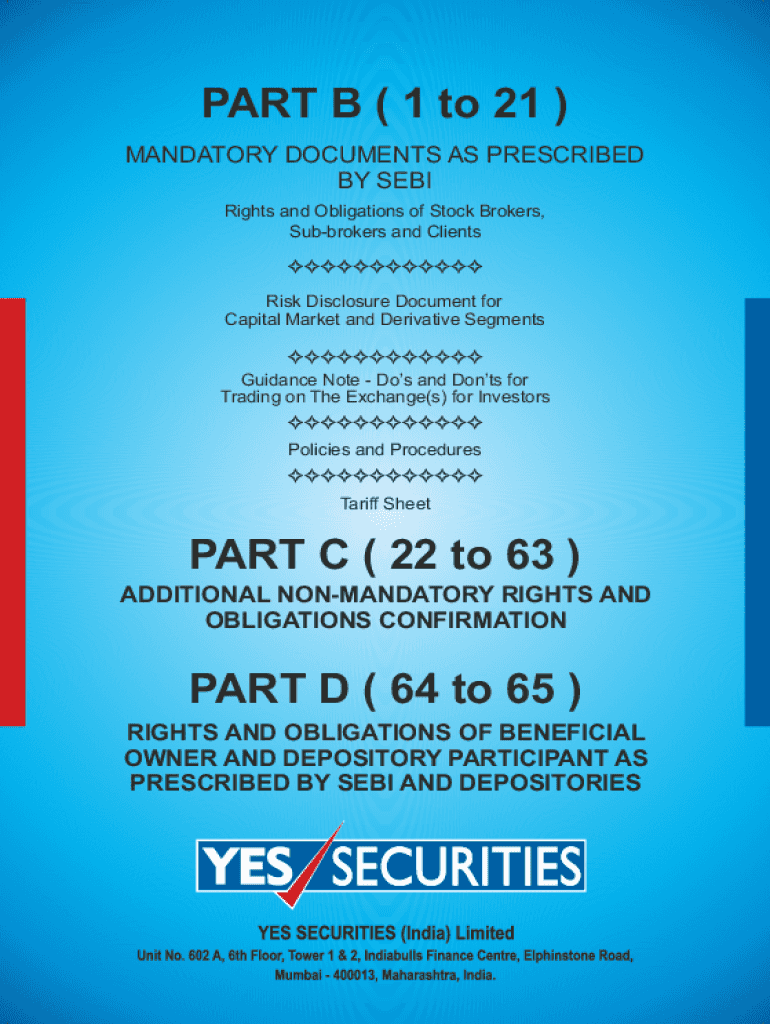 Fillable Online Risk Disclosure Document for Capital Market and ...