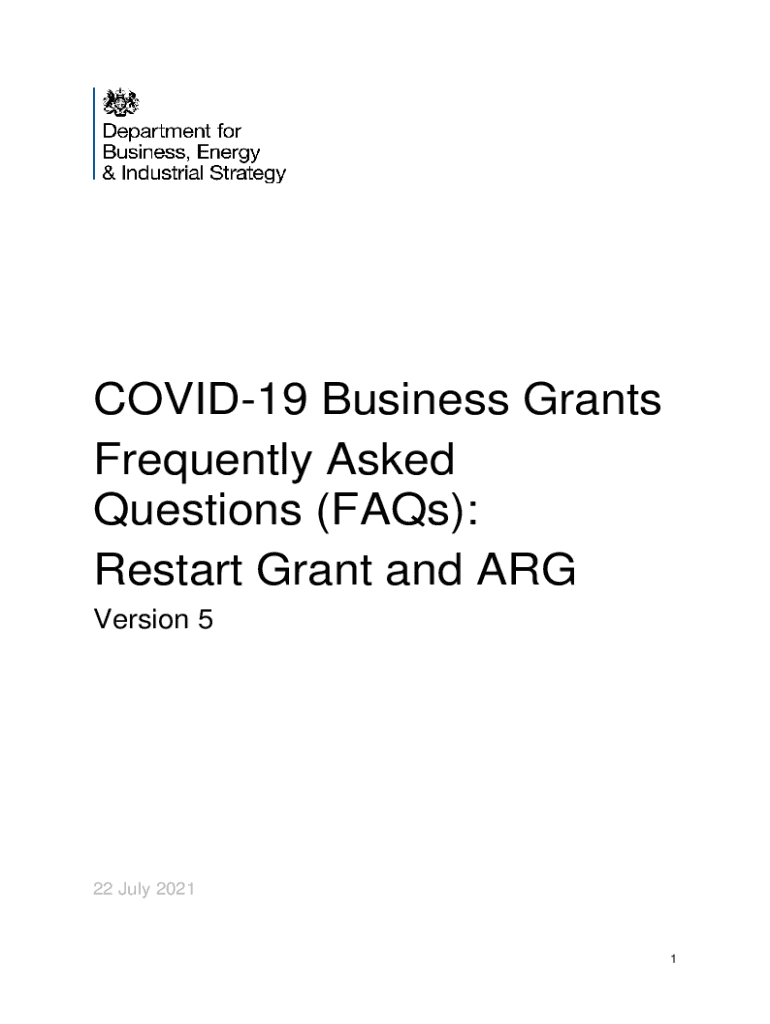 Fillable Online Local Restrictions Support Grants and Additional ...